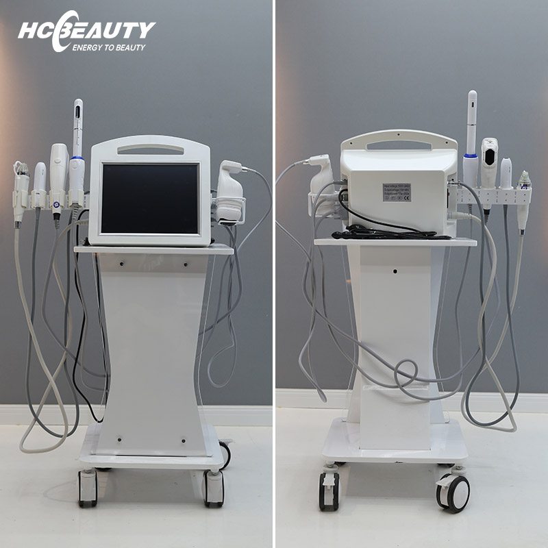 5 in 1 Work Handles Facelift 4d Hifu Machine for Sale