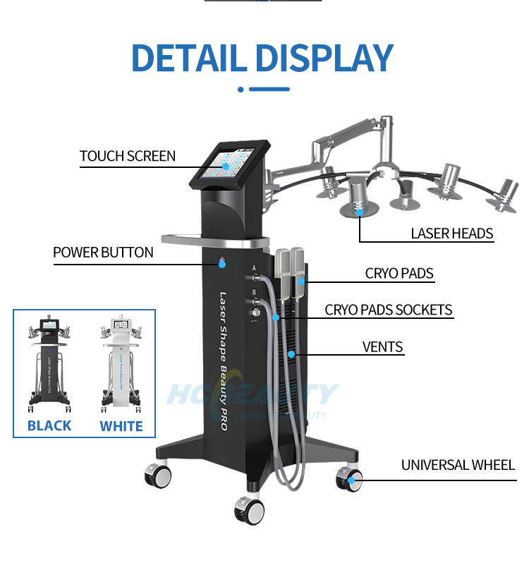 6d Lipolaser Zerona Slimming Beauty Machine Lipo Laser Weight Loss