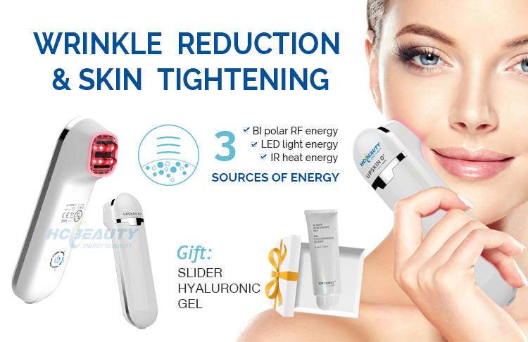 Home Use Led Rf Wrinkle Reduction Skin Tightening Device